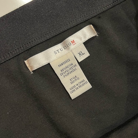 Studio M | Skirts | Basic Black Mini Skirt | Poshmark